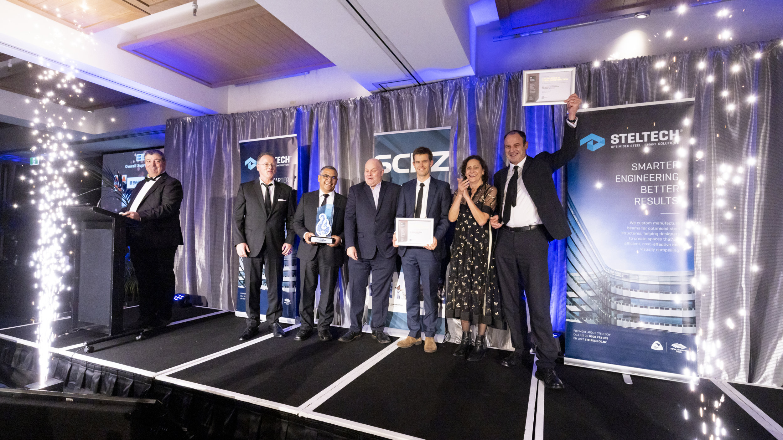 2021 SCNZ Gala Awards Dinner Photos - Steel Construction New Zealand