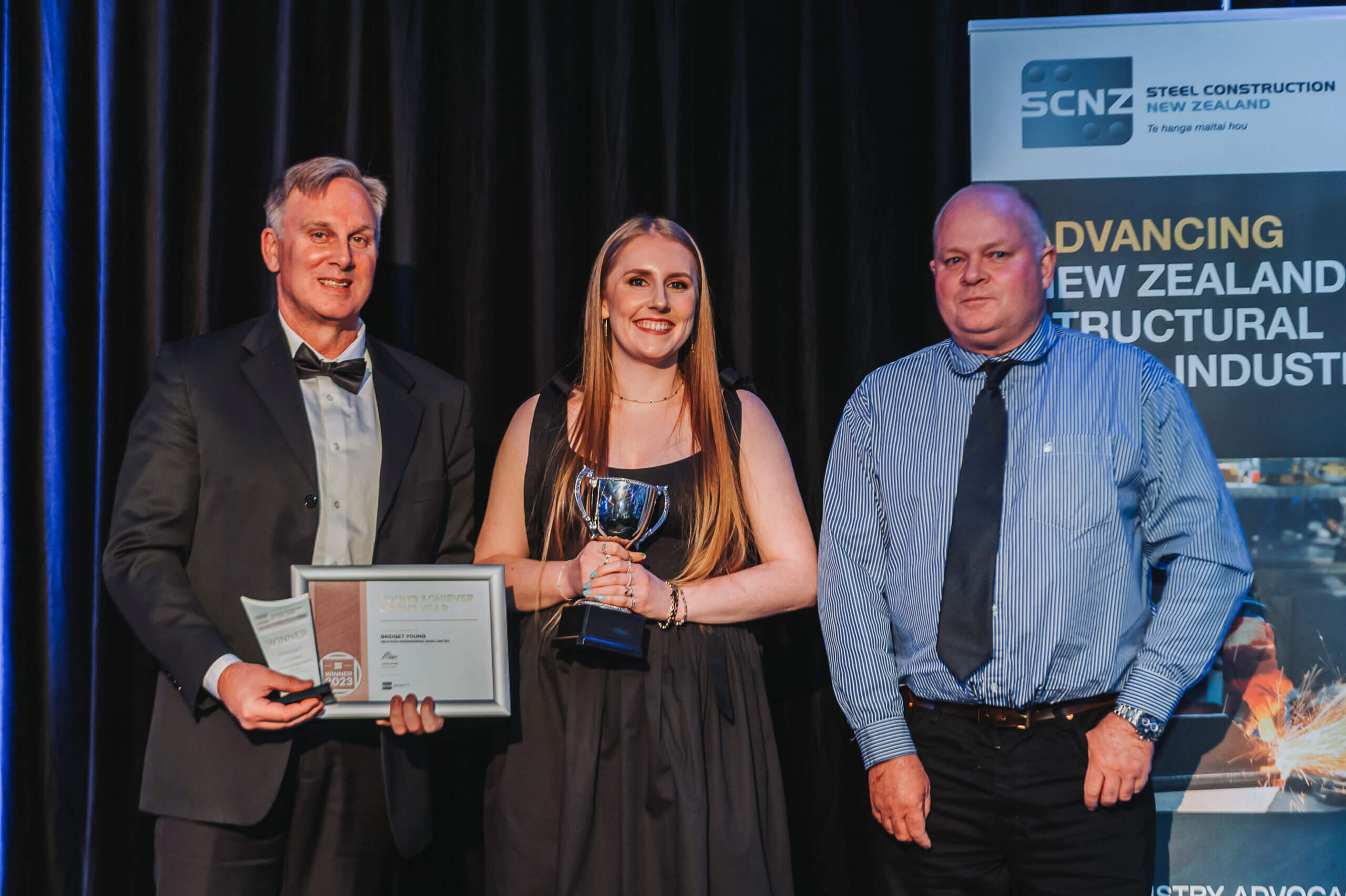 Young Achiever 2023 - Steel Construction New Zealand